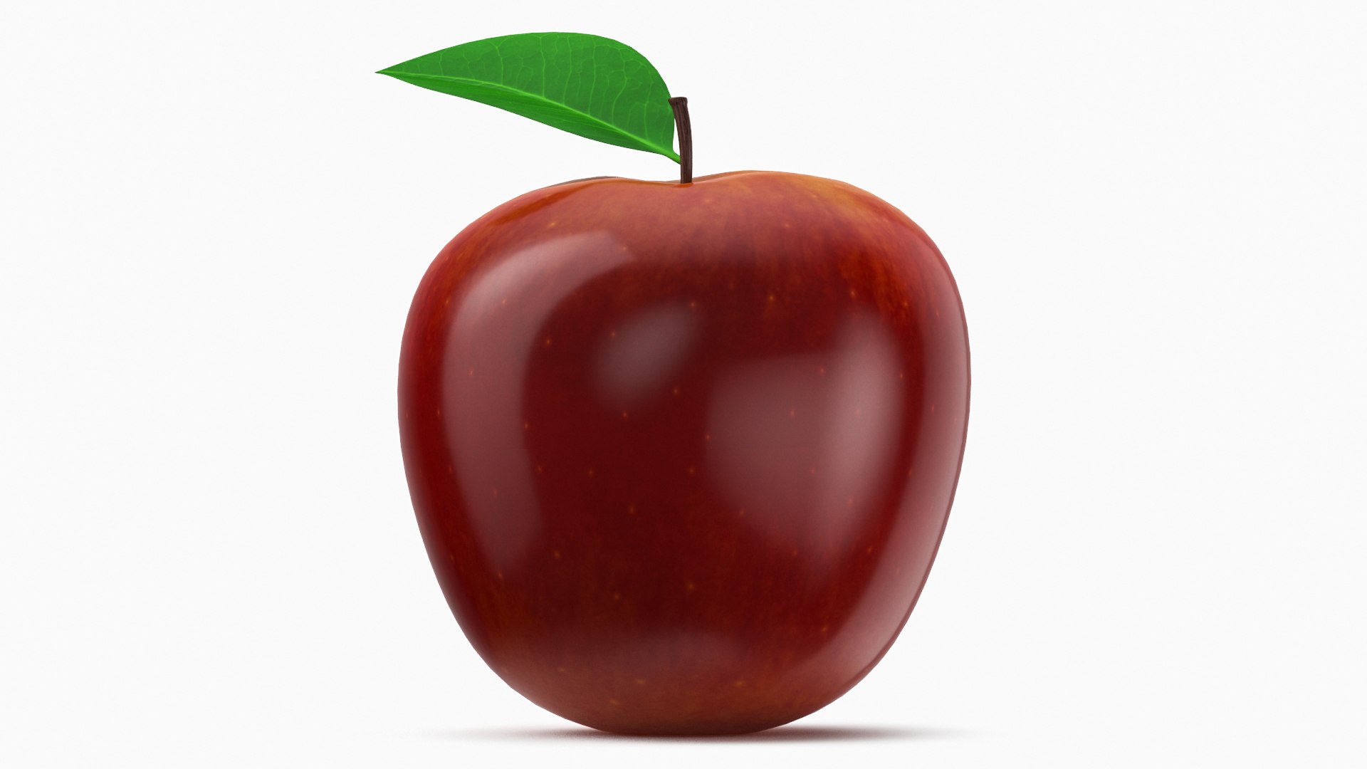 3D model Red Apple - TurboSquid 2037053