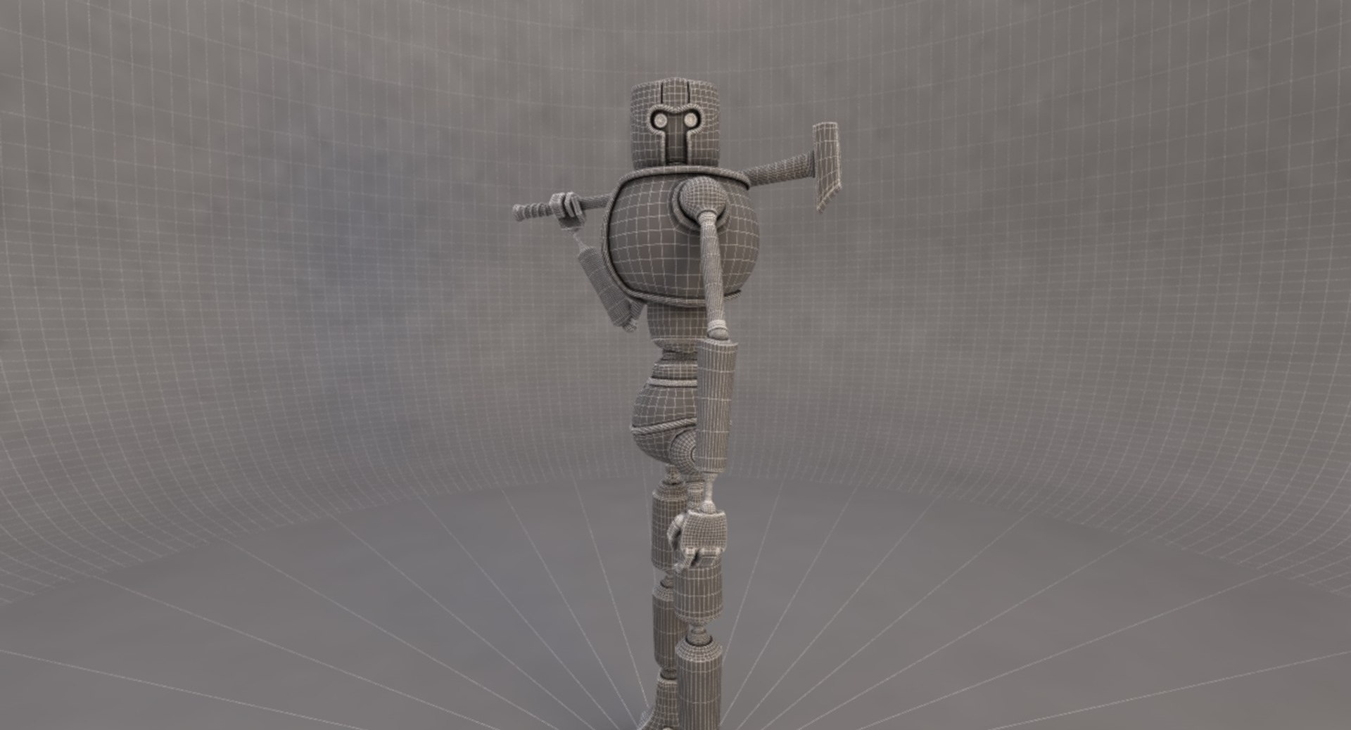 Sci-fi Factory Worker Robot Model - TurboSquid 1155128