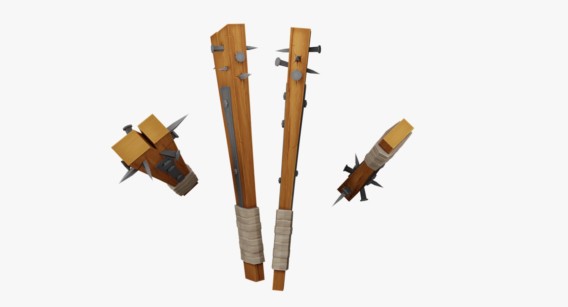3D primitive weapon fantasy model - TurboSquid 1230213