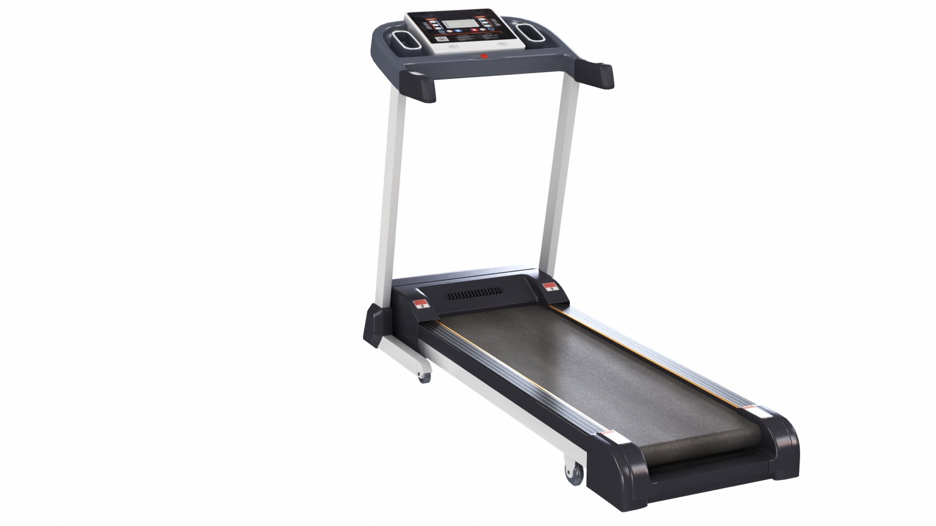 GYM Running Machine White 3D Model - TurboSquid 1816959