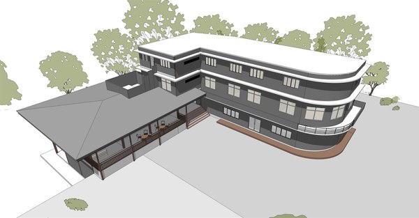 SketchUp Parapet Models | TurboSquid