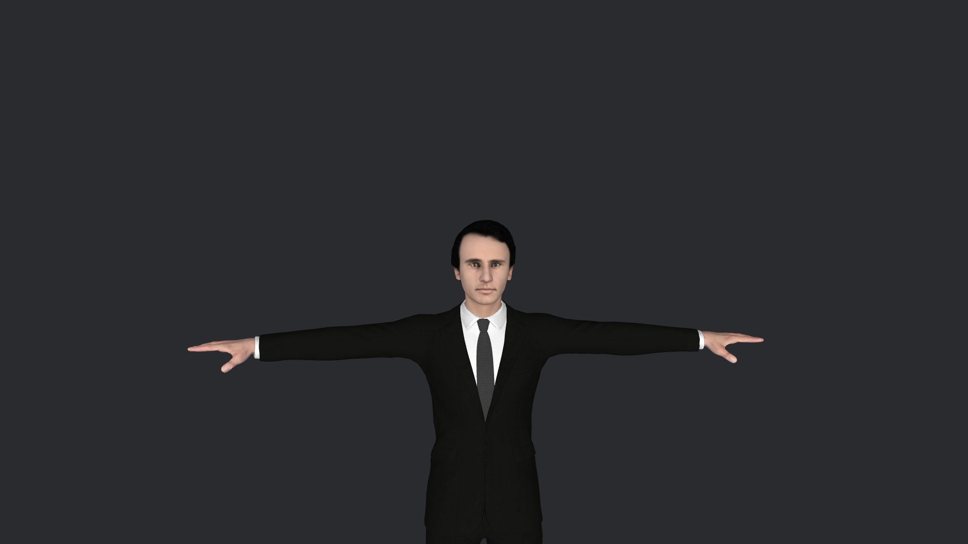 3D Rutherford B Hayes Hyper Realistic Full Body Fully Rigged 3D ...