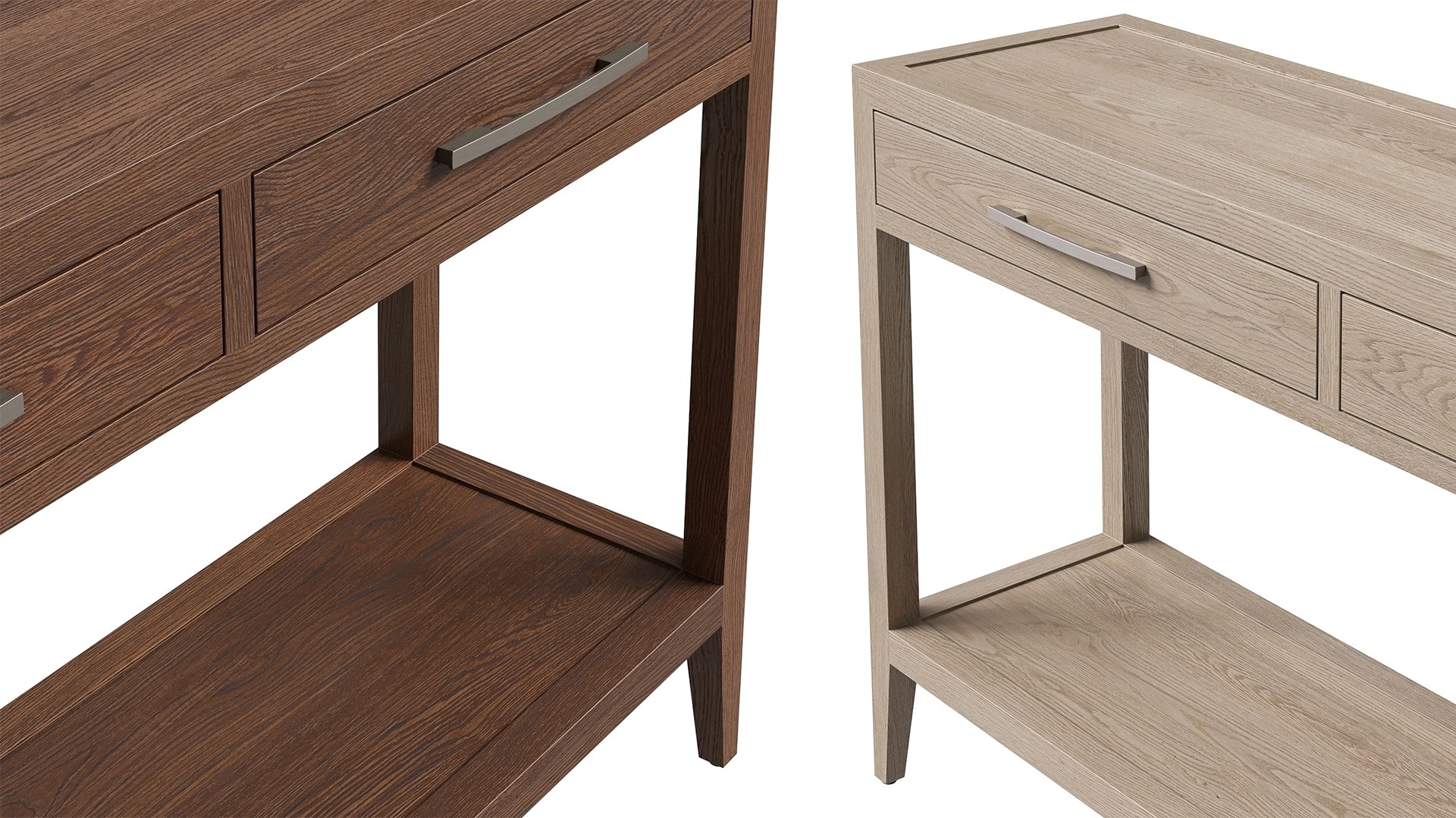 3D Model Restoration Hardware Consoles French Contemporary - TurboSquid ...