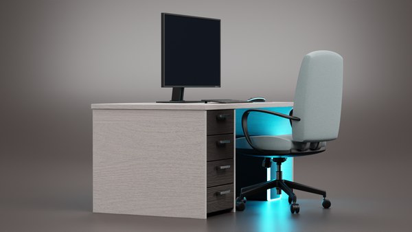 3D Workstation 2 - TurboSquid 1902615