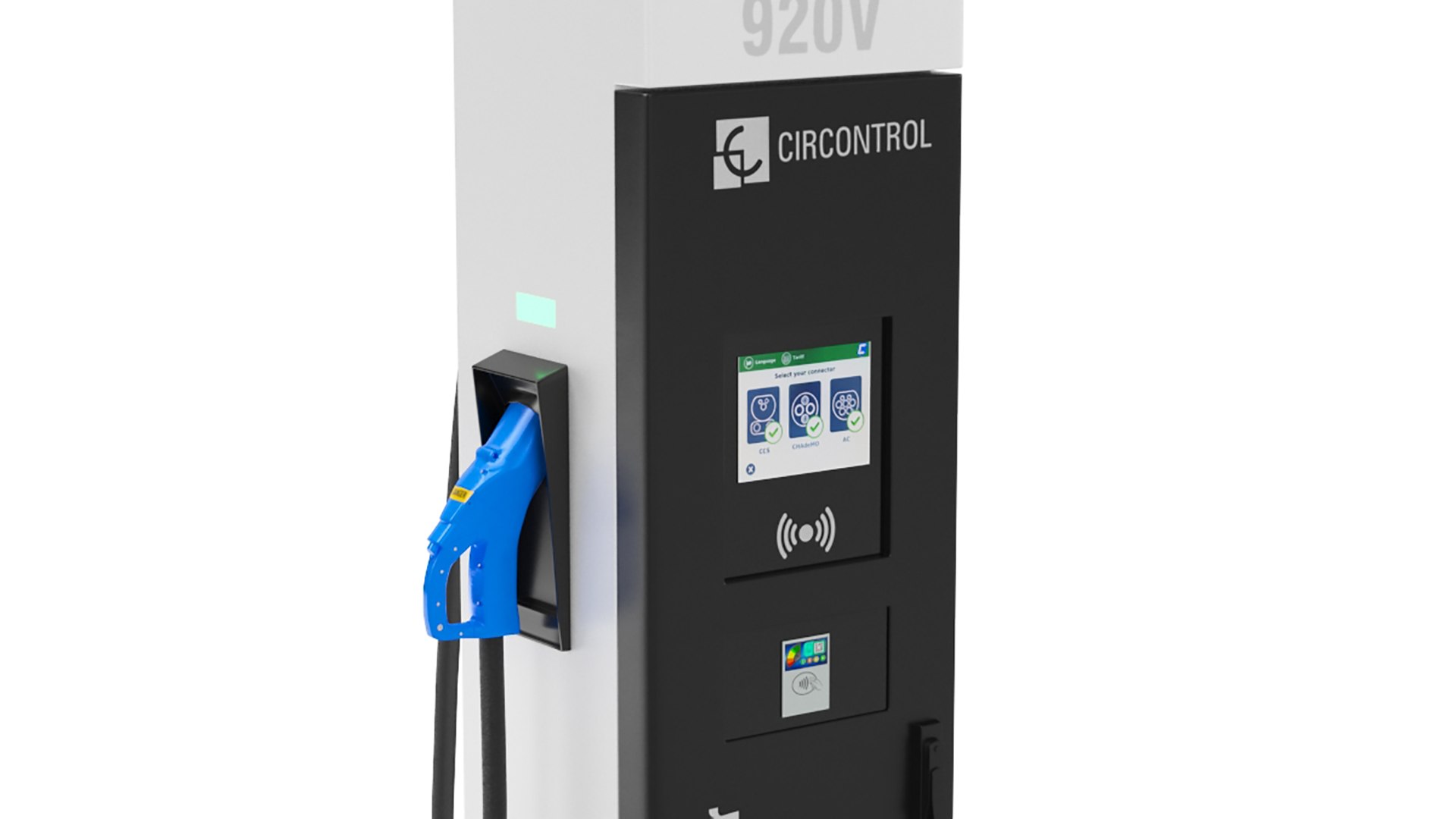 Circutor Raption 150 EV Fast Charging Station Model - TurboSquid 2277775