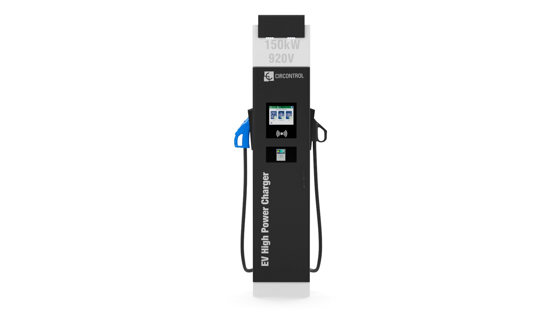 Circutor Raption 150 EV Fast Charging Station Model - TurboSquid 2277775