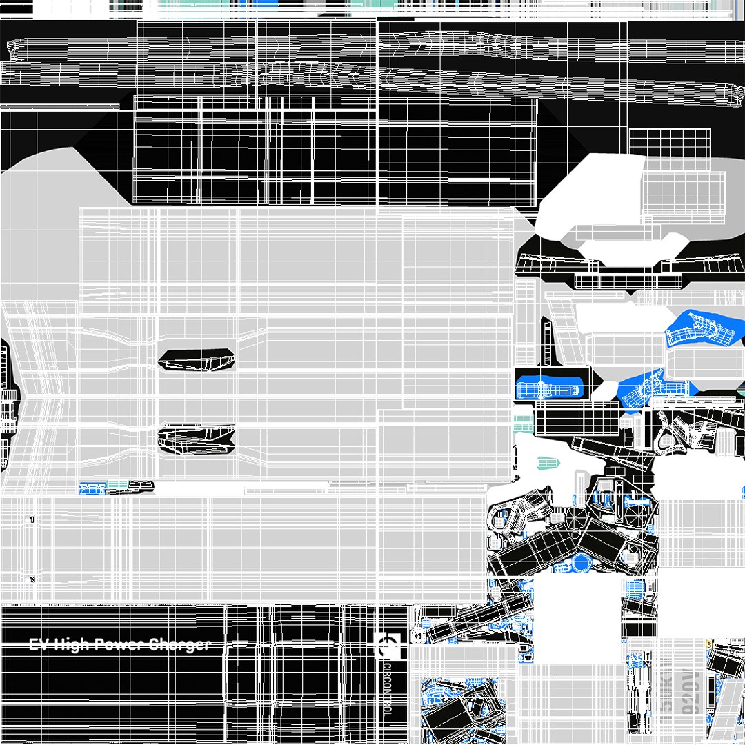 Circutor Raption 150 EV Fast Charging Station Model - TurboSquid 2277775