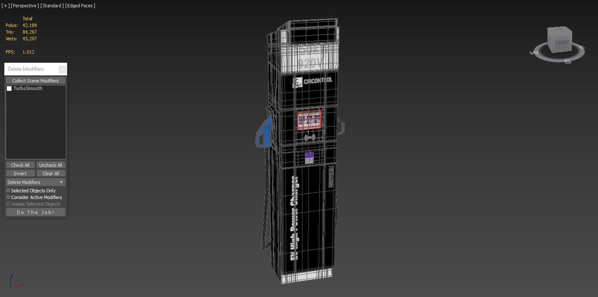 Circutor Raption 150 EV Fast Charging Station Model - TurboSquid 2277775