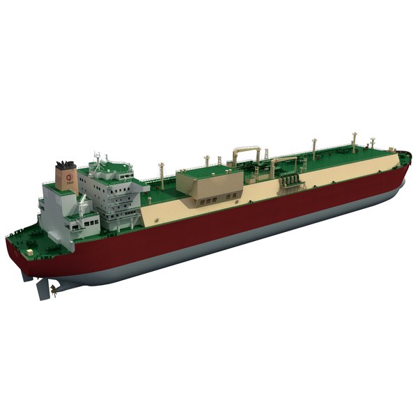 q-max carrier lng mozah 3d model