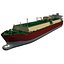 q-max carrier lng mozah 3d model