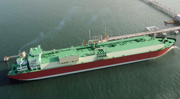 q-max carrier lng mozah 3d model