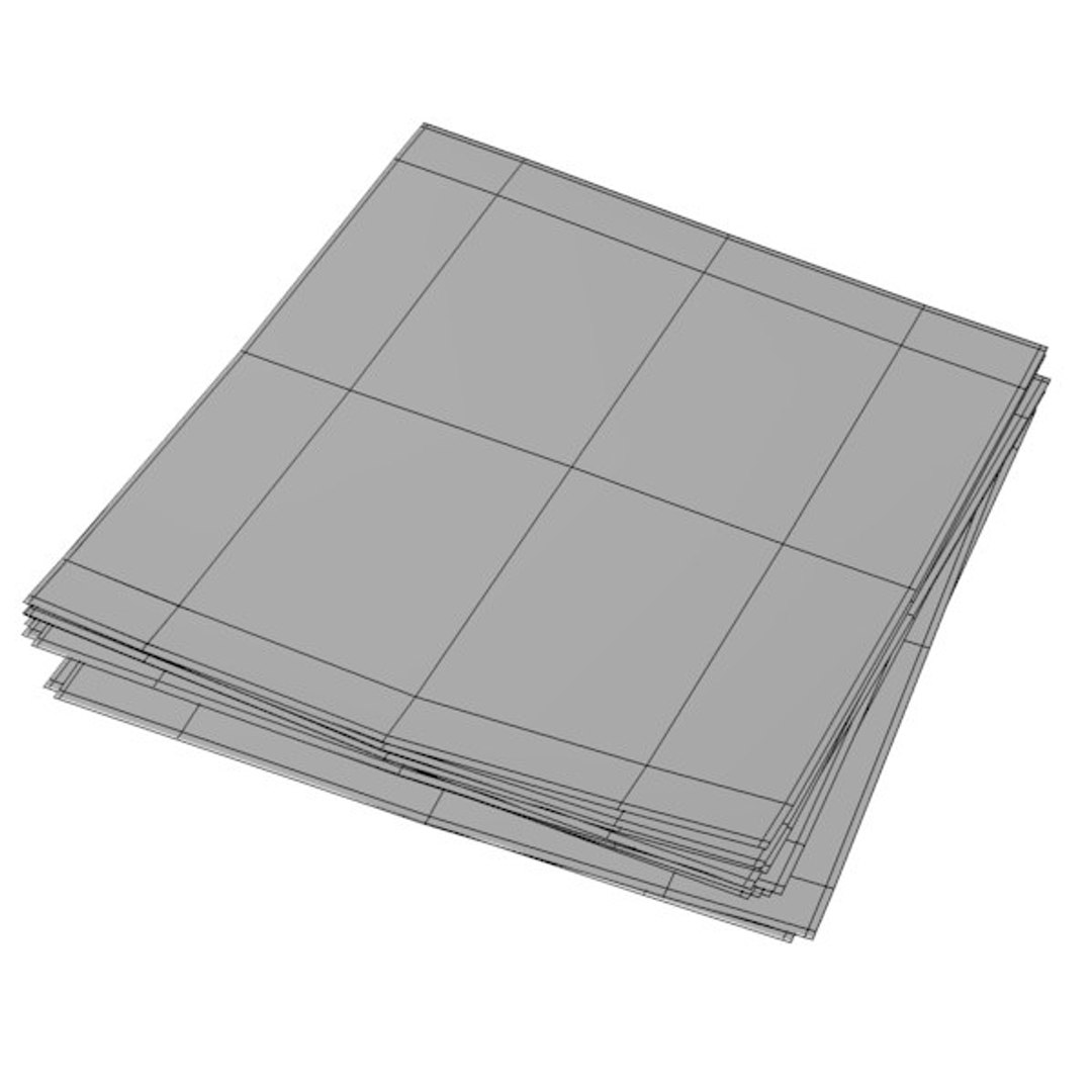 Pile Papers 3ds
