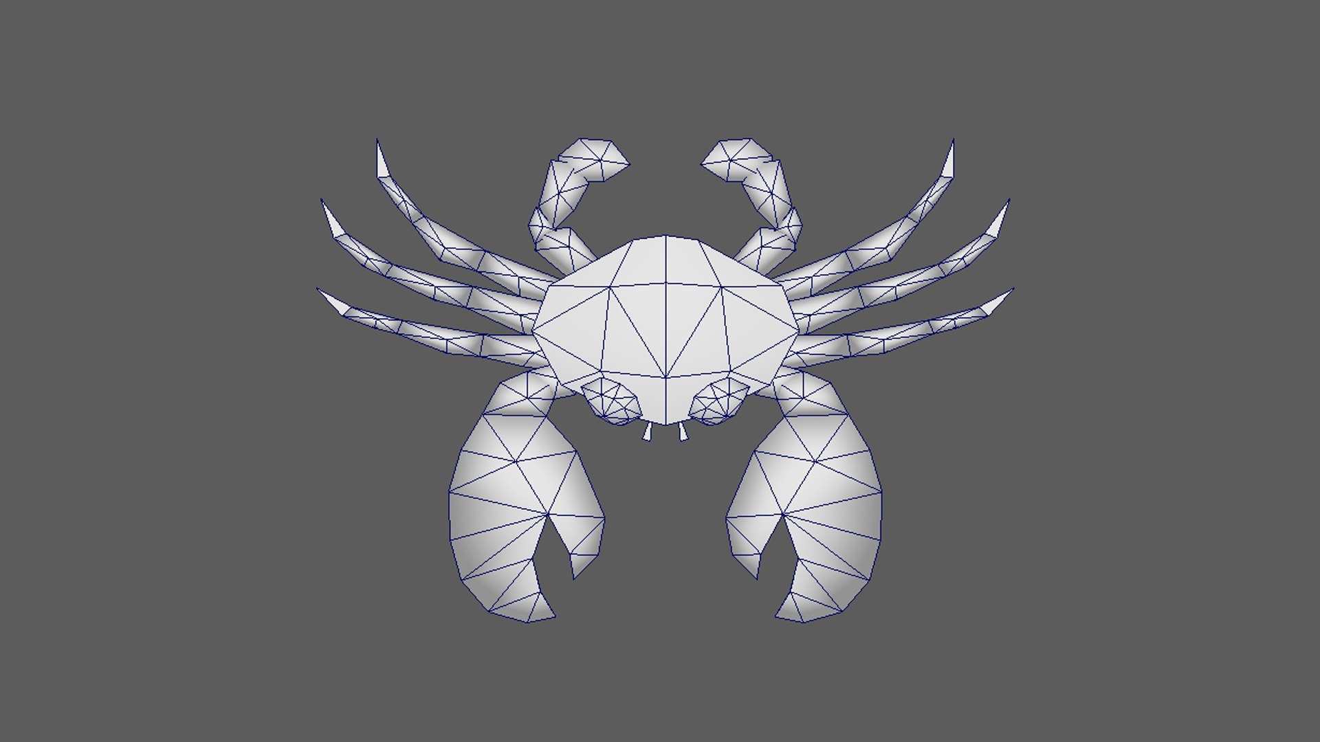 Crab 3D Model - TurboSquid 1707324