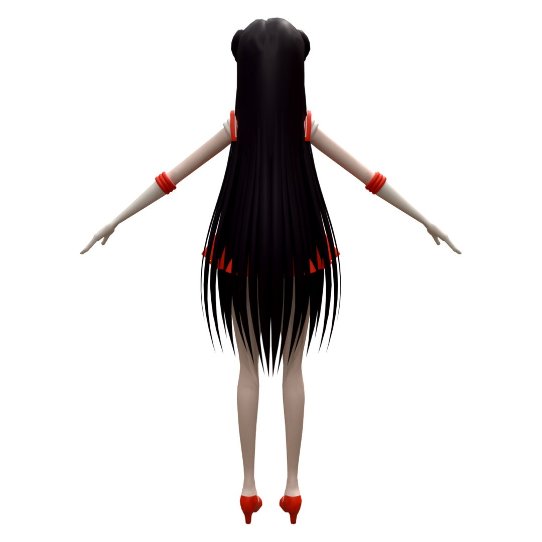 3D Sailor Mars Model - TurboSquid 1462196