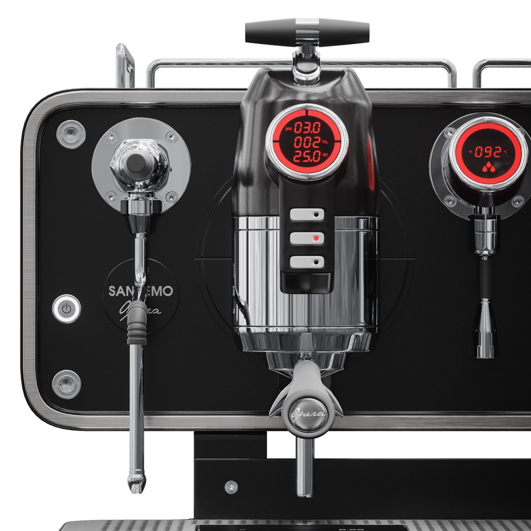 Sanremo Opera Coffee Machine 3D Model - TurboSquid 1587460