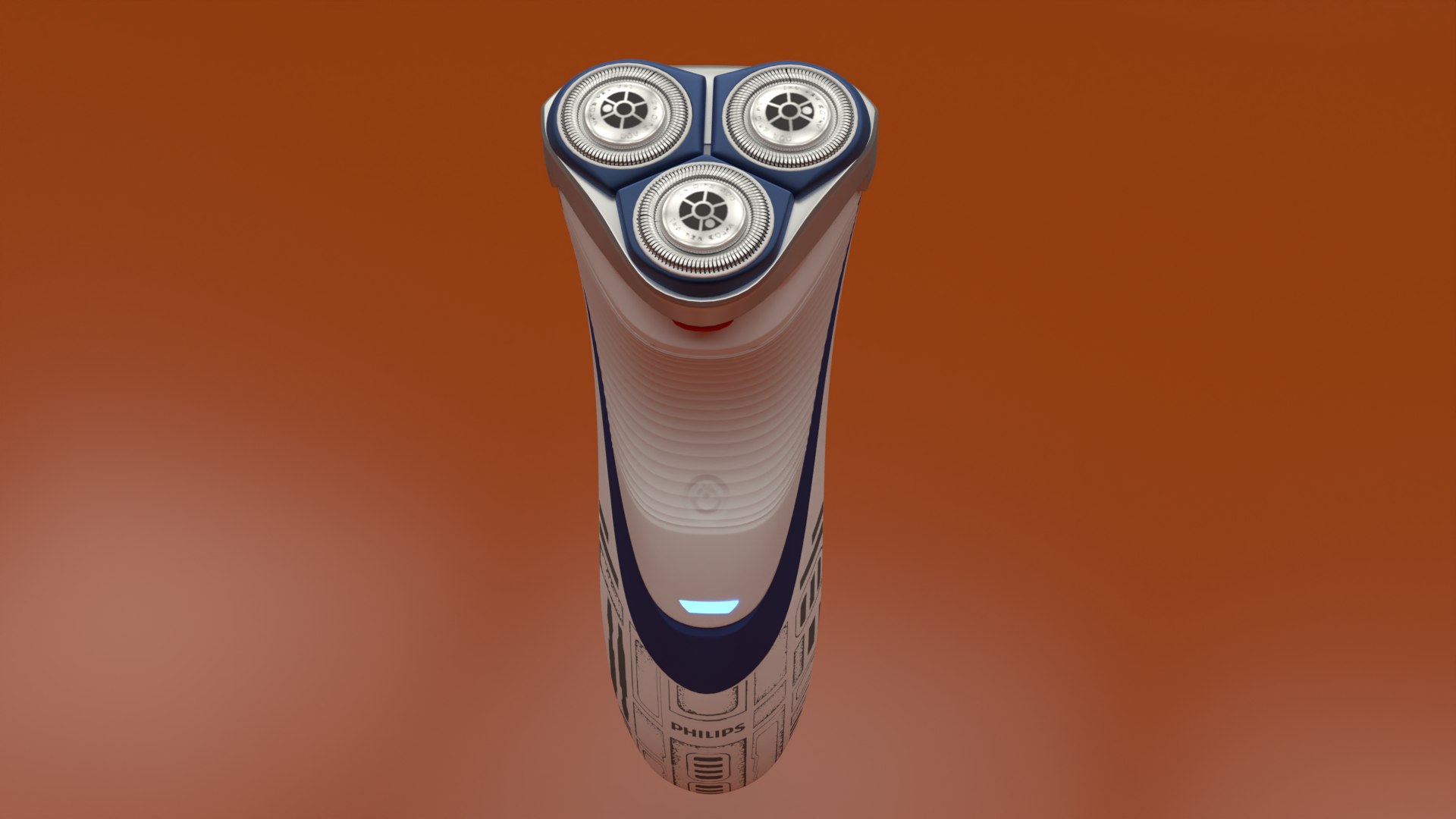 3D Electric Razor R2d2 Edition - TurboSquid 1714761