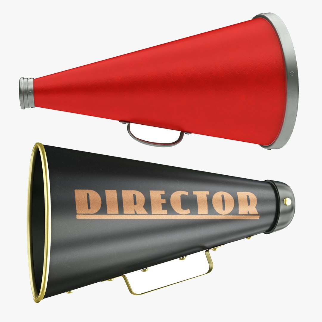 3D Film Megaphone Colleciton - TurboSquid 2236514