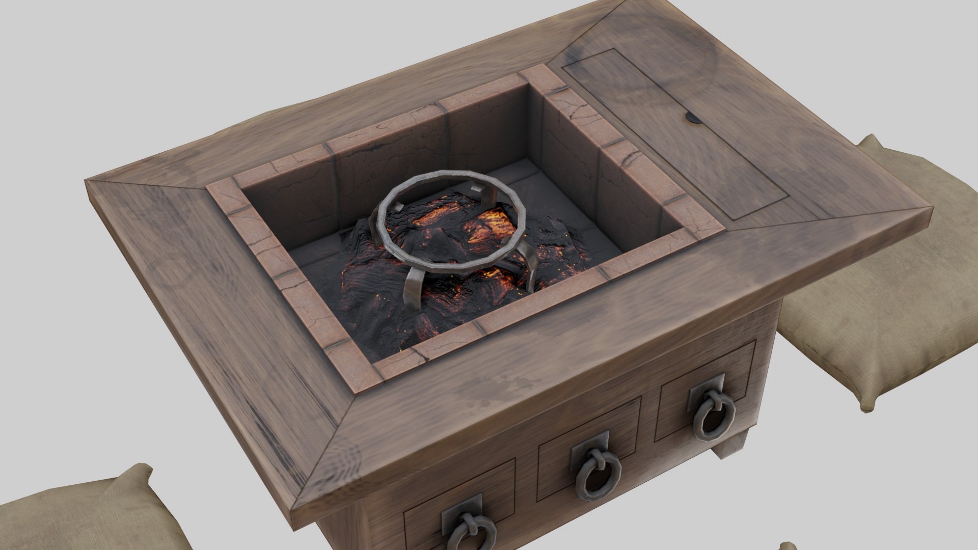 Low-poly Asset Japanese Pbr 3D Model - TurboSquid 1523815
