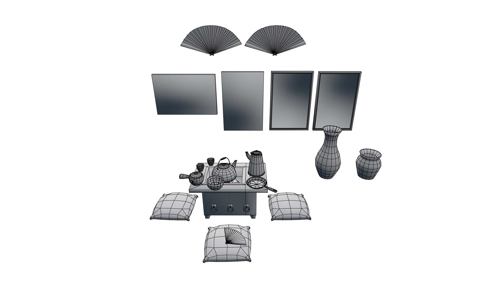 Low-poly Asset Japanese Pbr 3D Model - TurboSquid 1523815