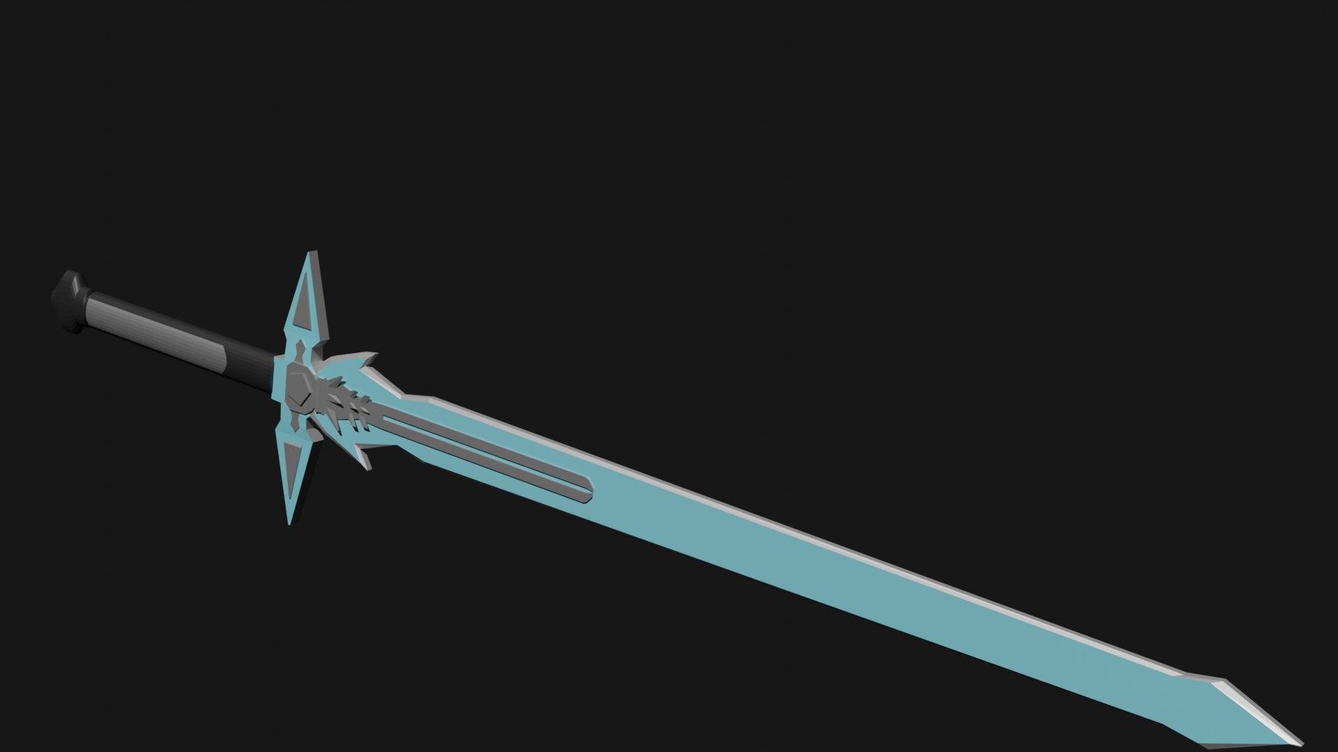 3D Swords Kirito Style - TurboSquid 1691216