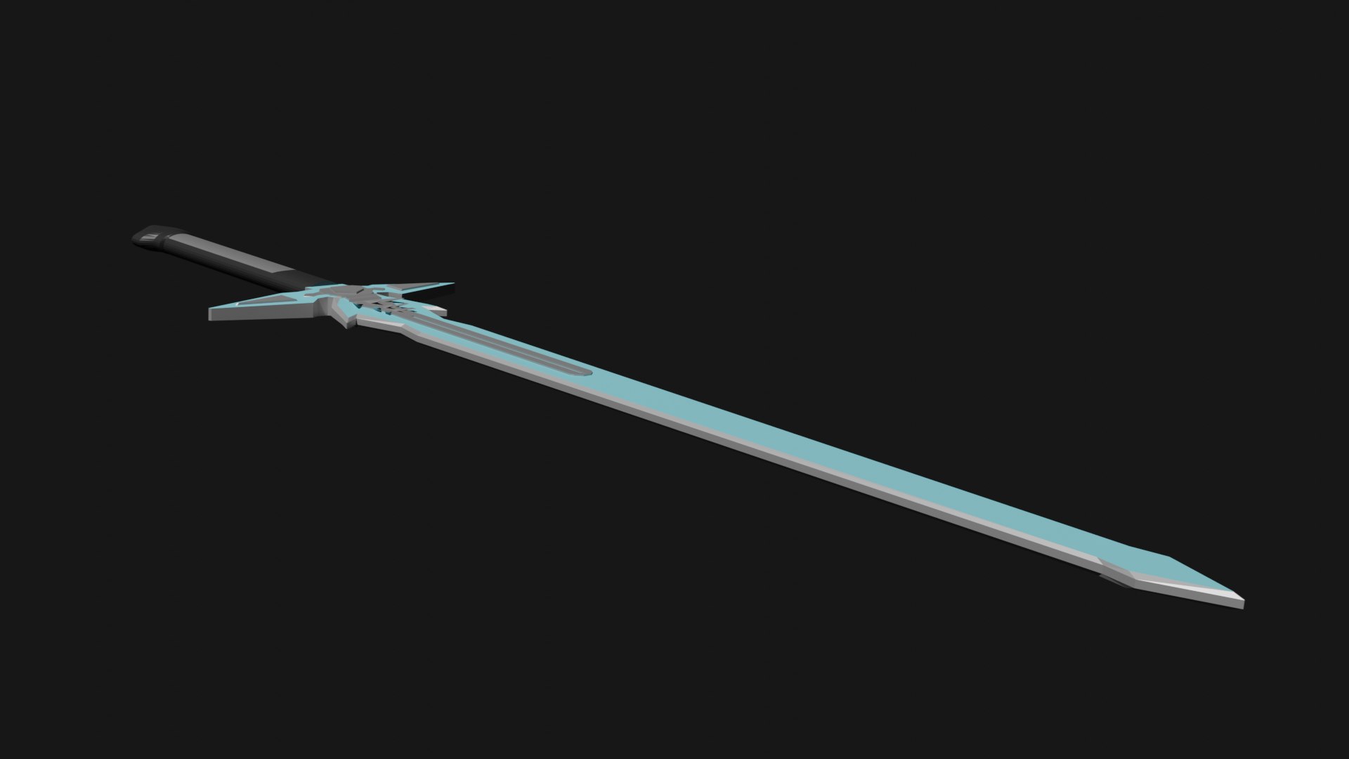 3D Swords Kirito Style - TurboSquid 1691216