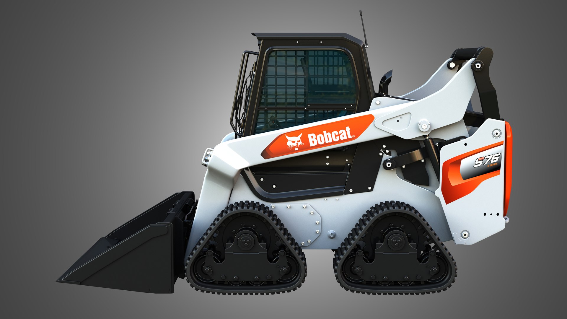 3D Compact and Quad Track Loaders Package - 4 Items - TurboSquid 2154144