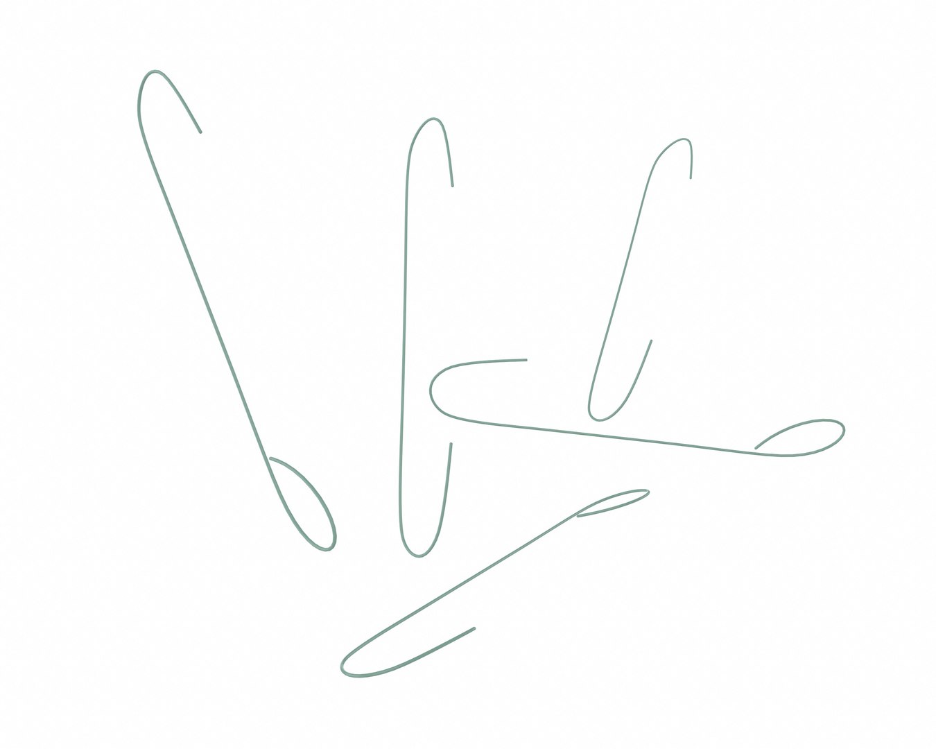 3D model green ornament hooks - TurboSquid 1235232