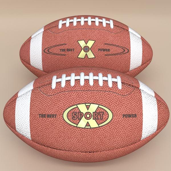 footbal ball 3d model