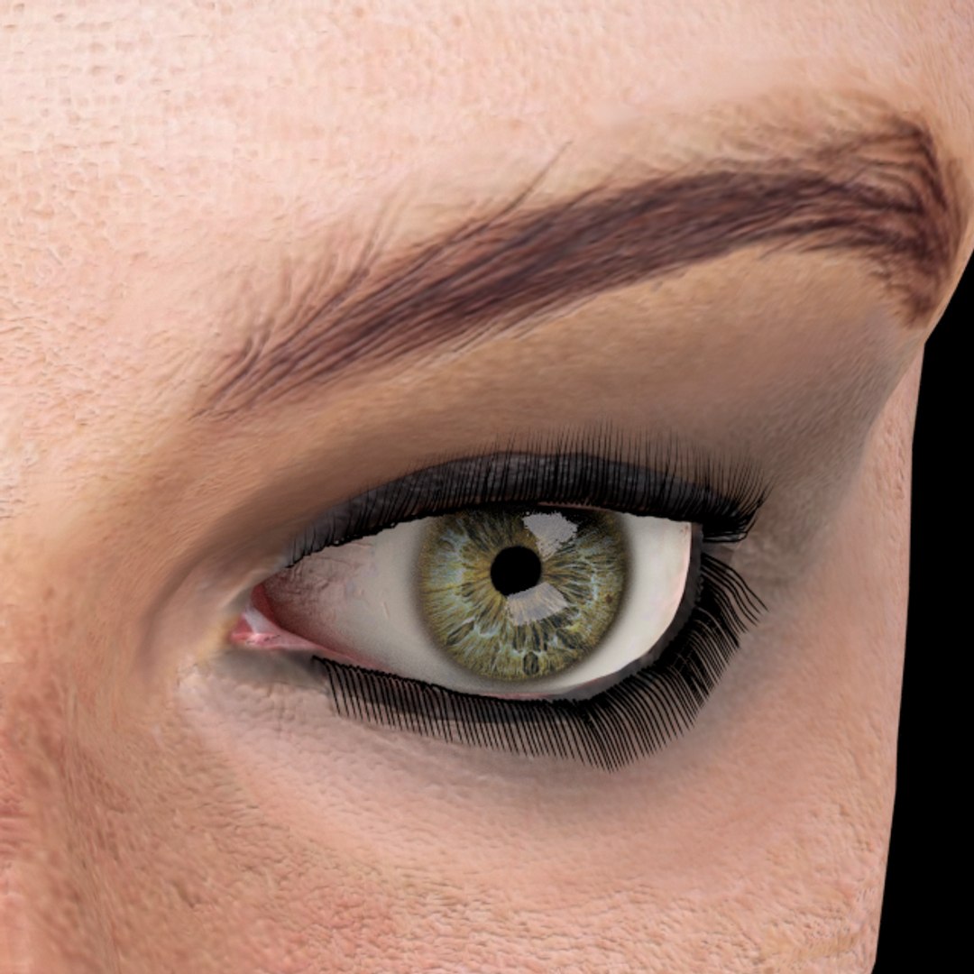 Female Head Elsa 3D Model - TurboSquid 1231029