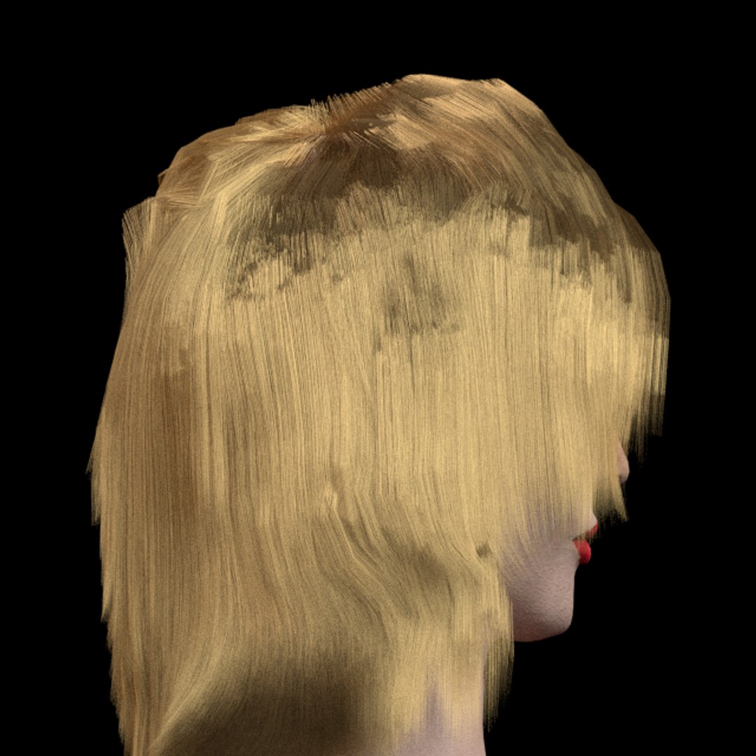 Female Head Elsa 3D Model - TurboSquid 1231029