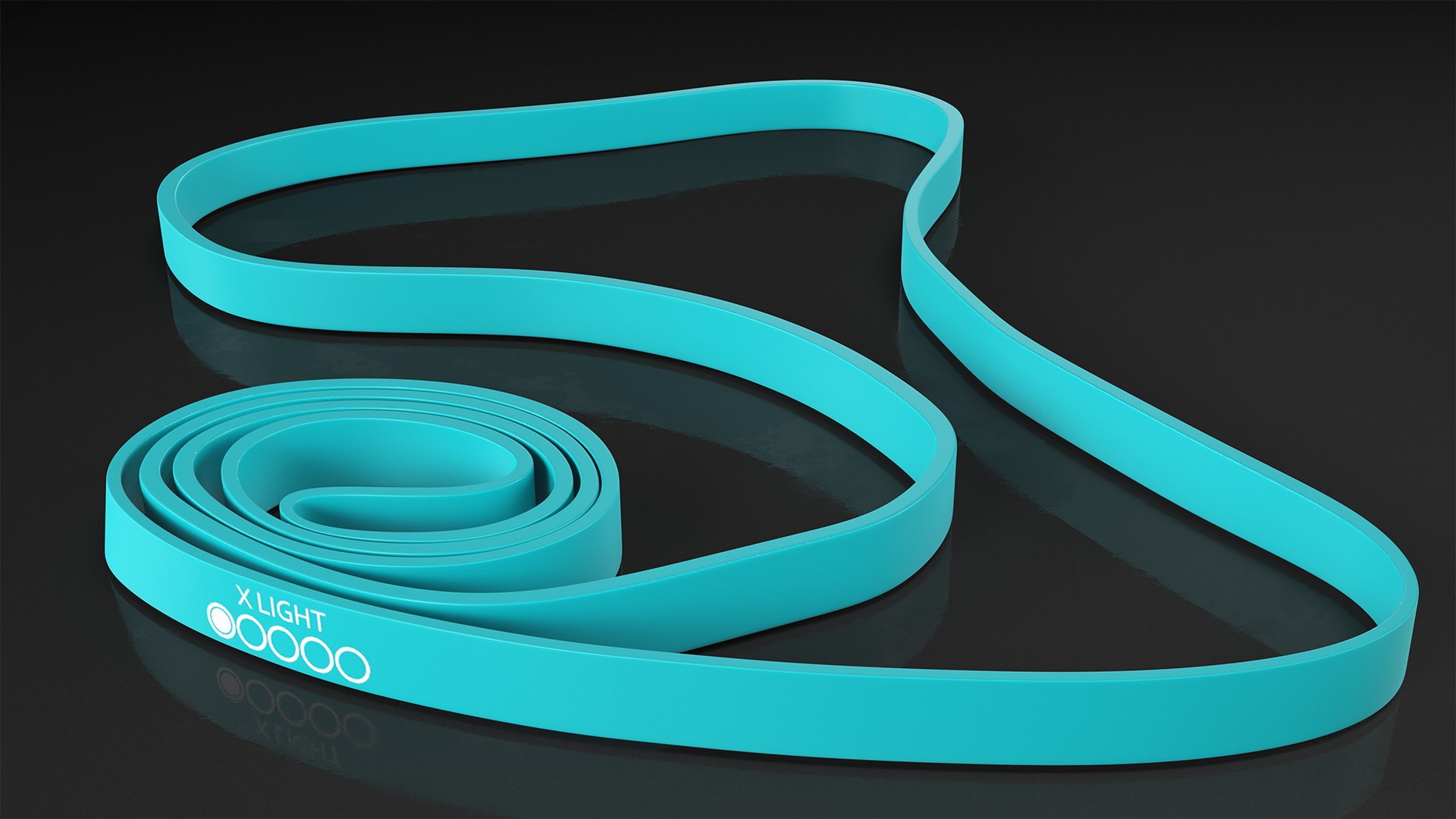 3D elastic resistance band set - TurboSquid 1618975