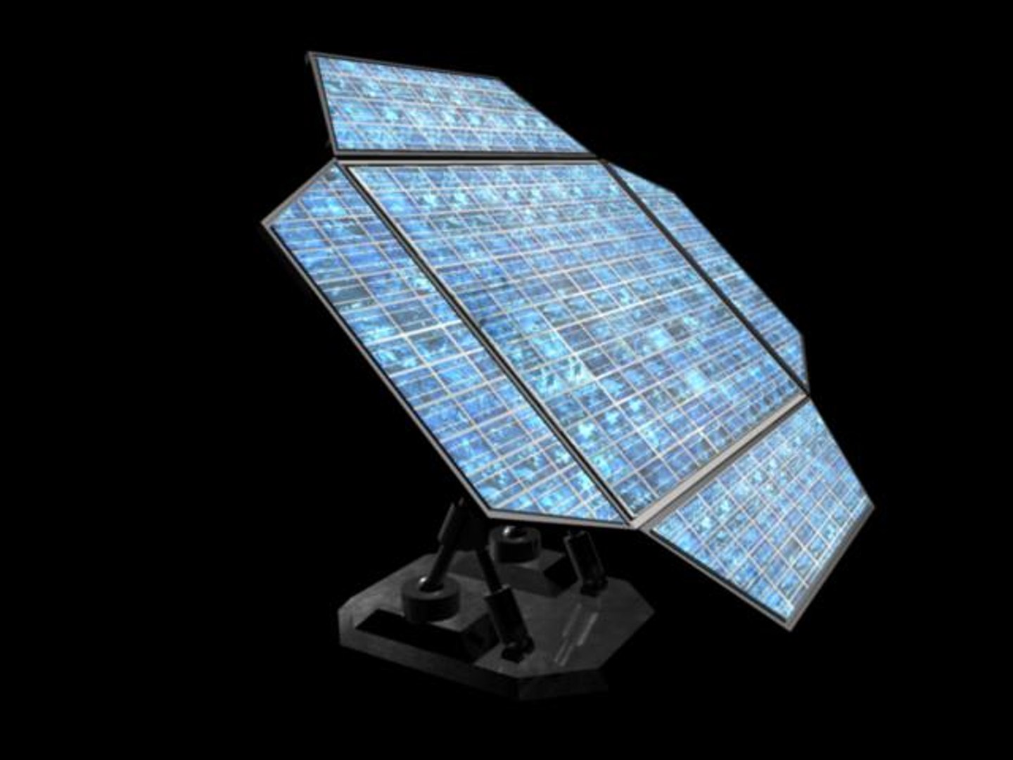 solar panel 3d ma
