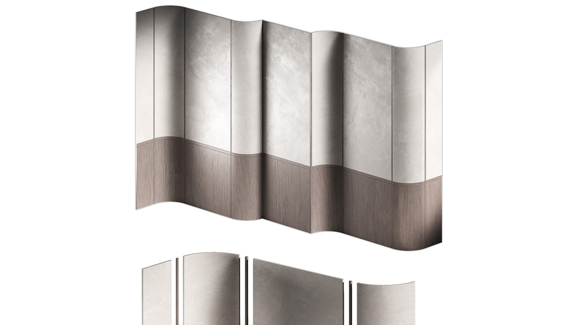 Wall Panels Rounded External And Internal Corner Modular Thin ...