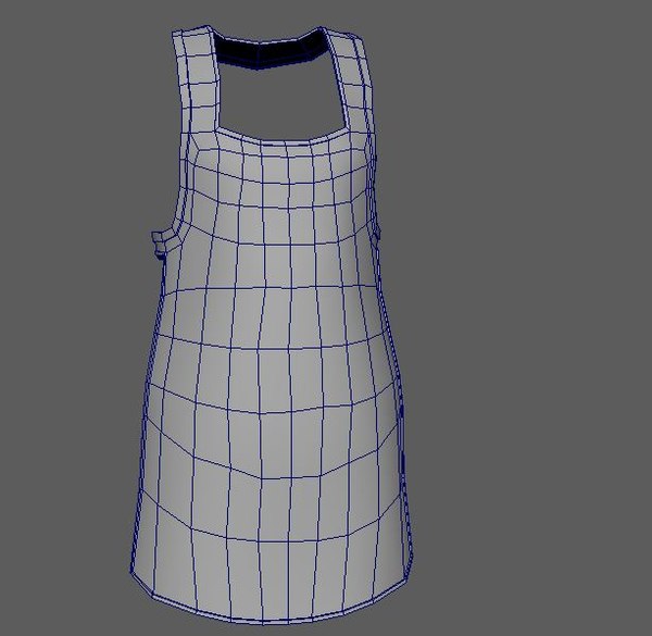 Free 3D chef apron model - TurboSquid 1254806