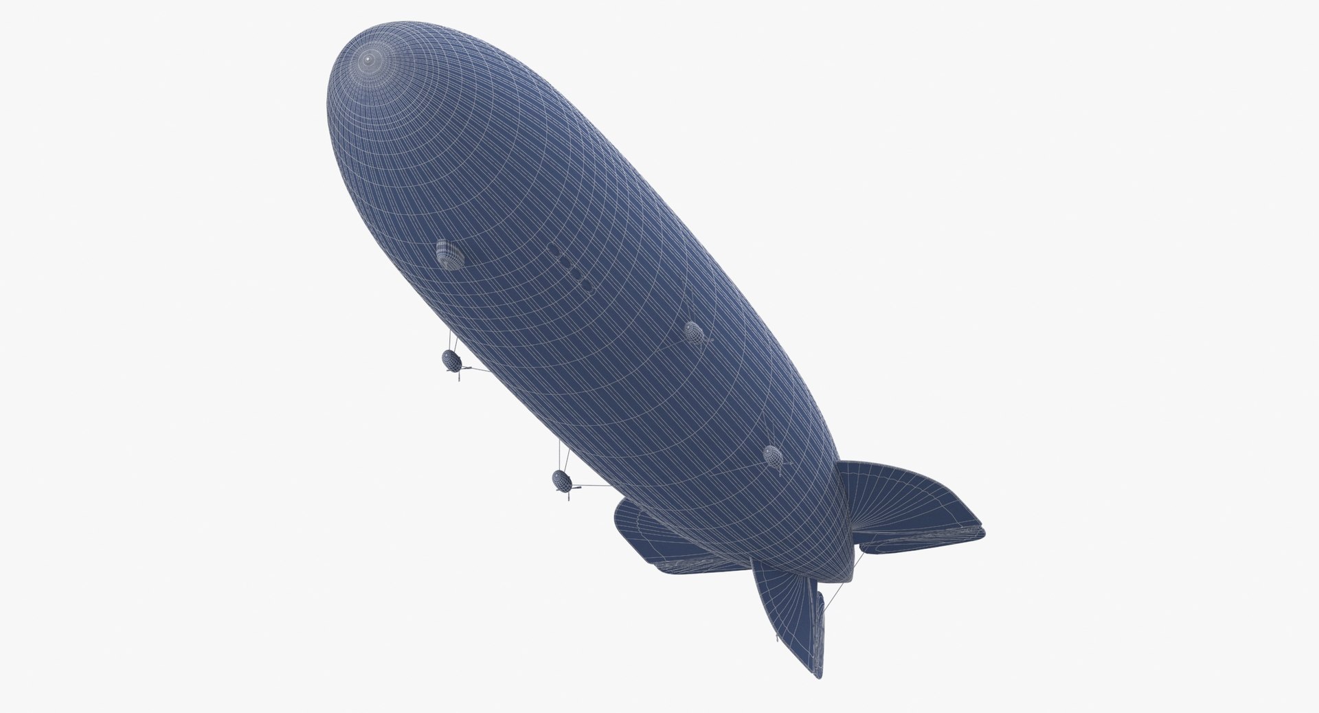 Hindenburg Blimp 3D Model - TurboSquid 1624087