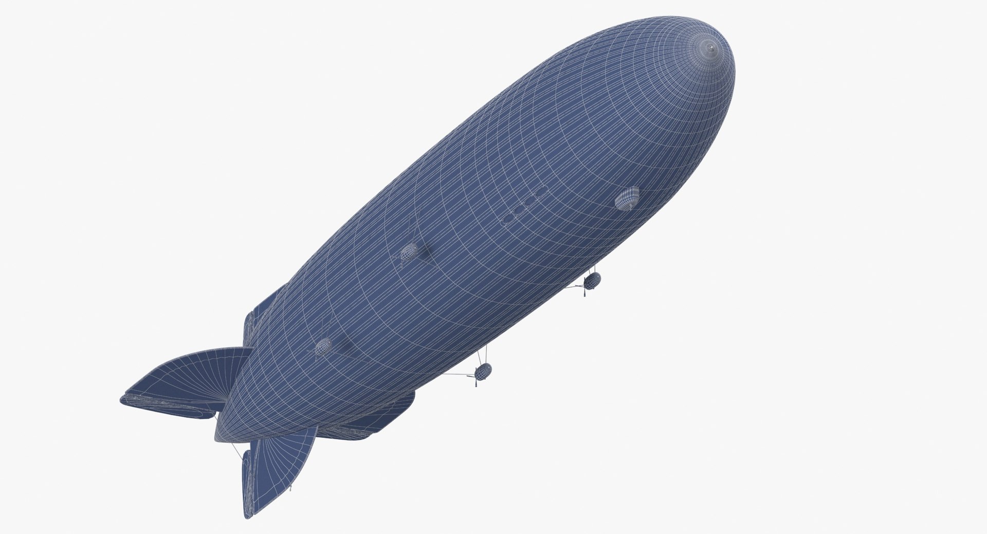 Hindenburg Blimp 3D Model - TurboSquid 1624087