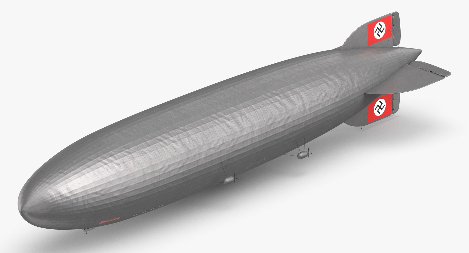 Hindenburg Blimp 3D Model - TurboSquid 1624087