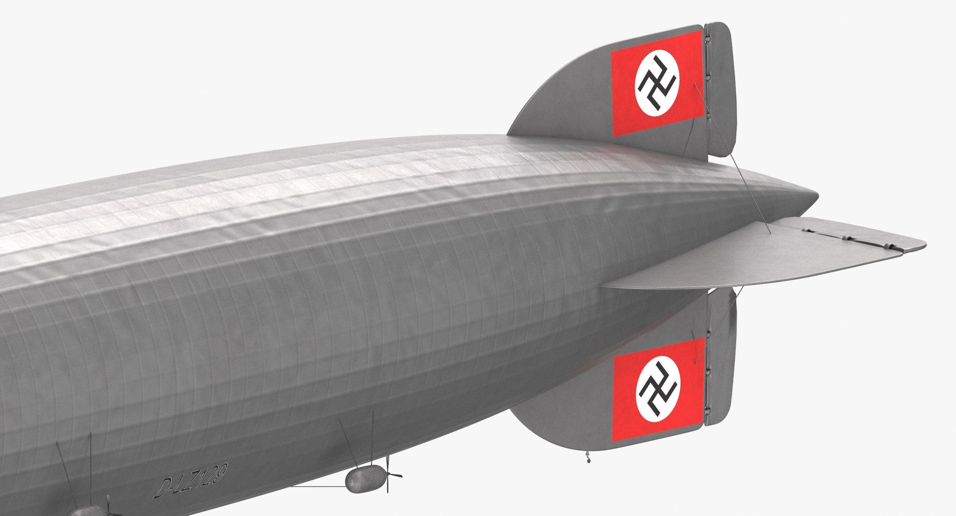 Hindenburg Blimp 3D Model - TurboSquid 1624087