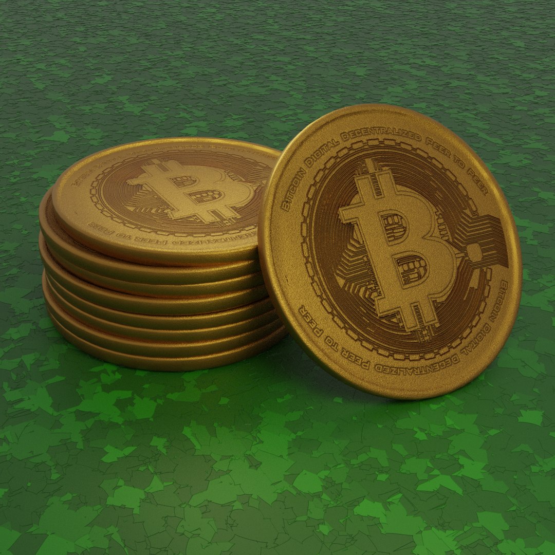 3D Bitcoin - TurboSquid 1777072