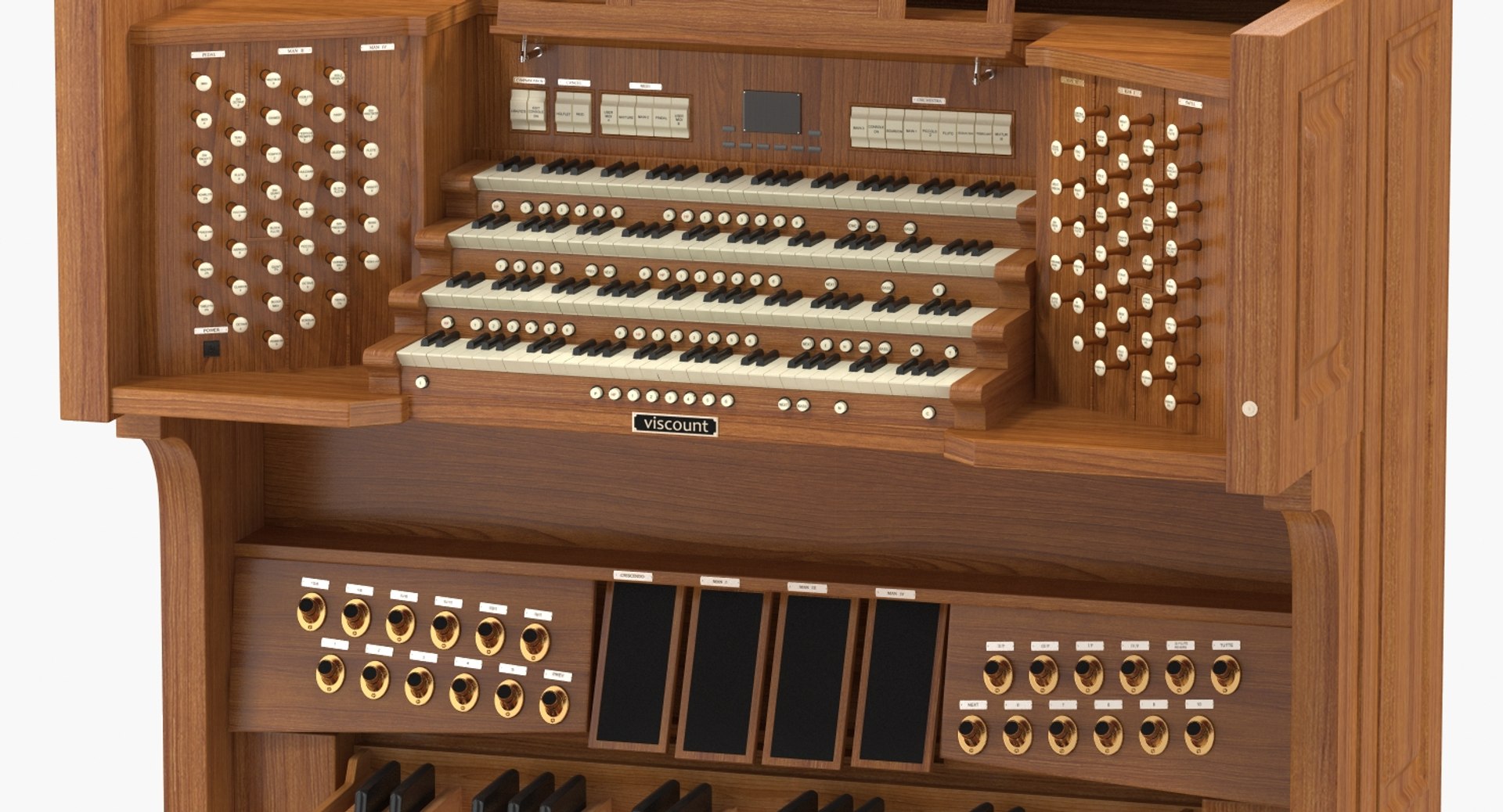 Organ Piano 3D Model - TurboSquid 1312712