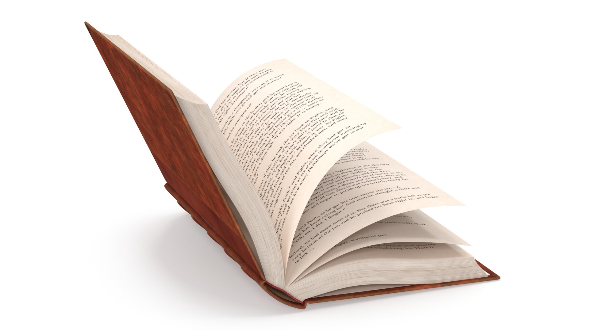 Book Rigged Animated 3D Model - TurboSquid 2292884