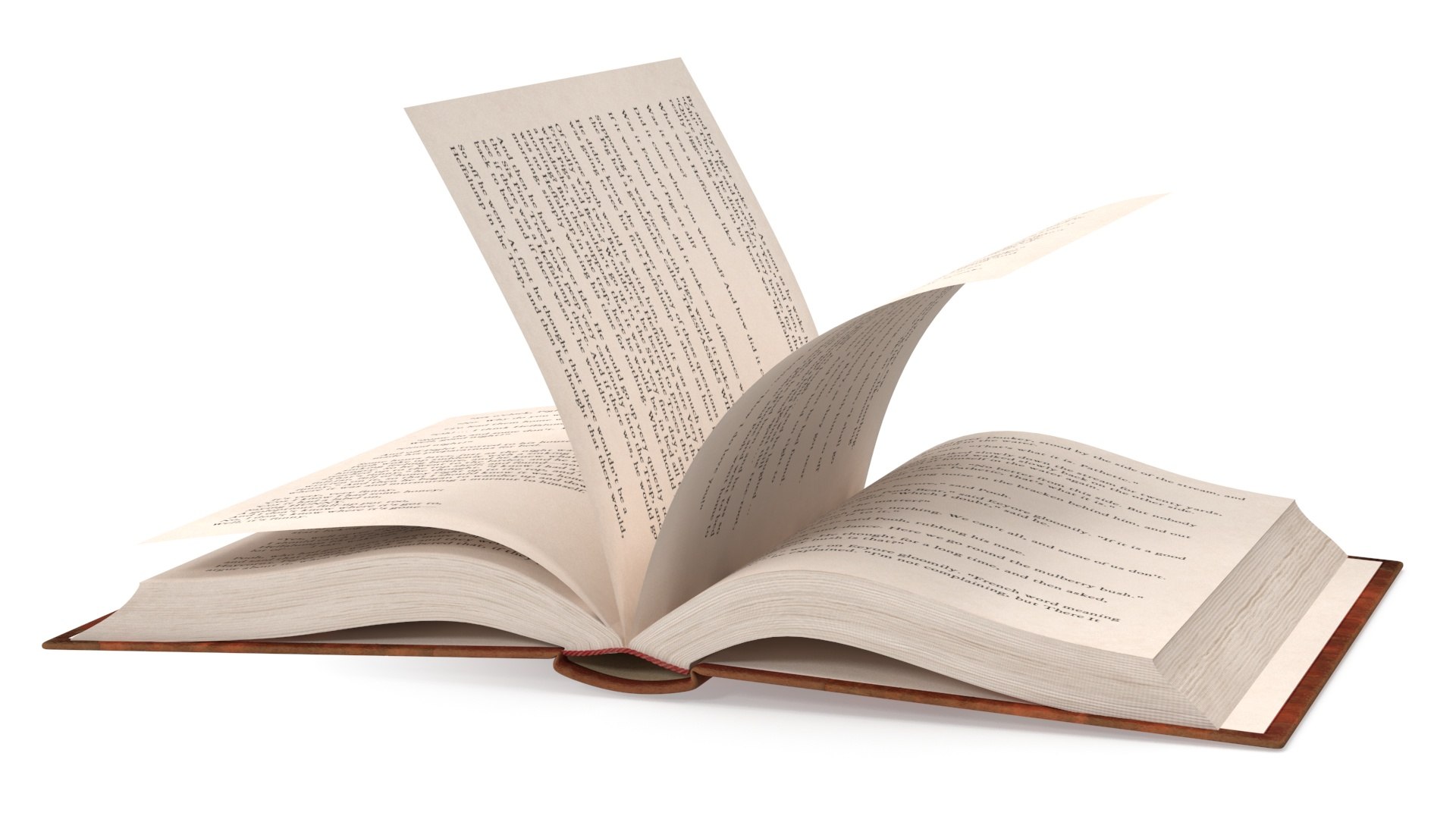 Book Rigged Animated 3D Model - TurboSquid 2292884