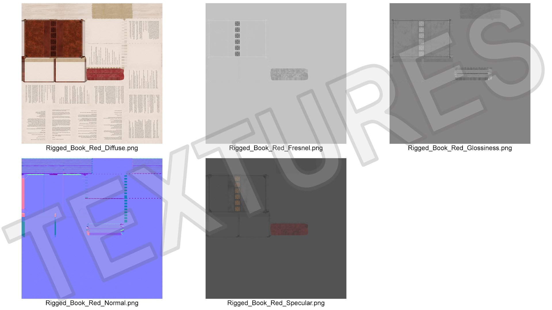 Book Rigged Animated 3D Model - TurboSquid 2292884