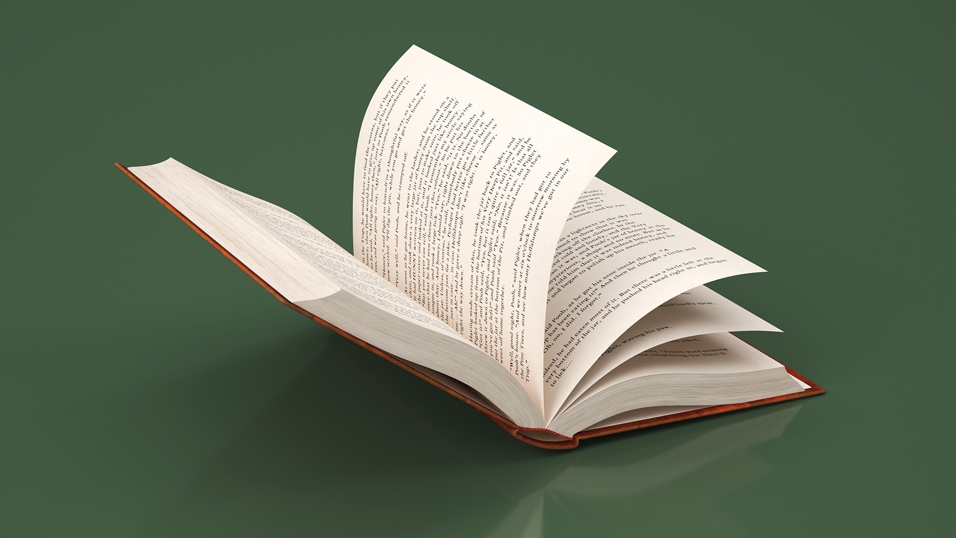 Book Rigged Animated 3D Model - TurboSquid 2292884