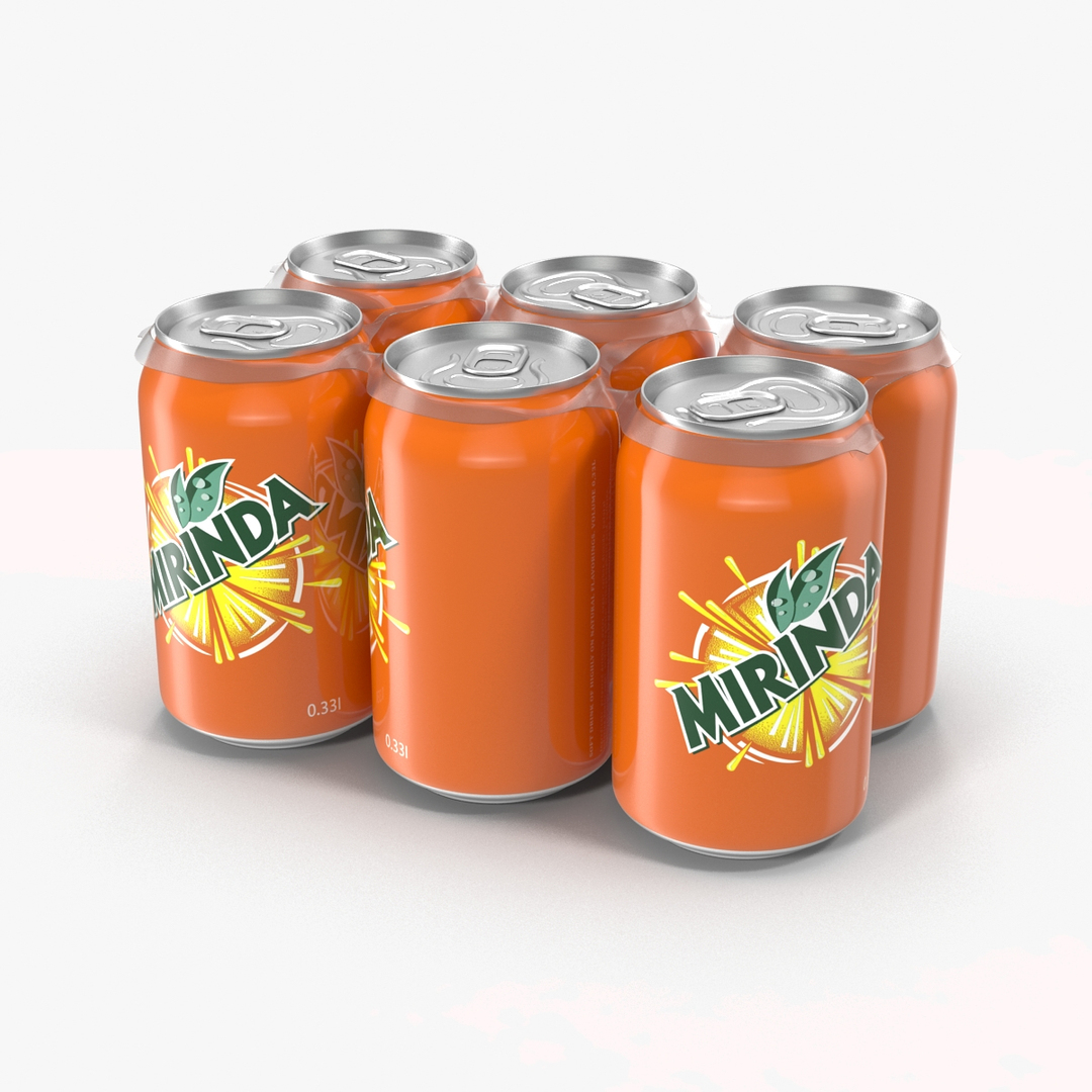 3d Pack Cans Mirinda