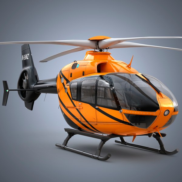 3d model eurocopter ec 135