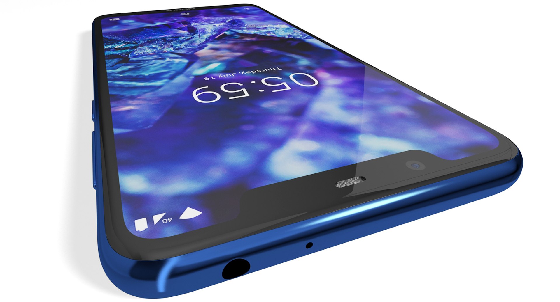 3D Model Realistic Nokia 5 1 - TurboSquid 1324778