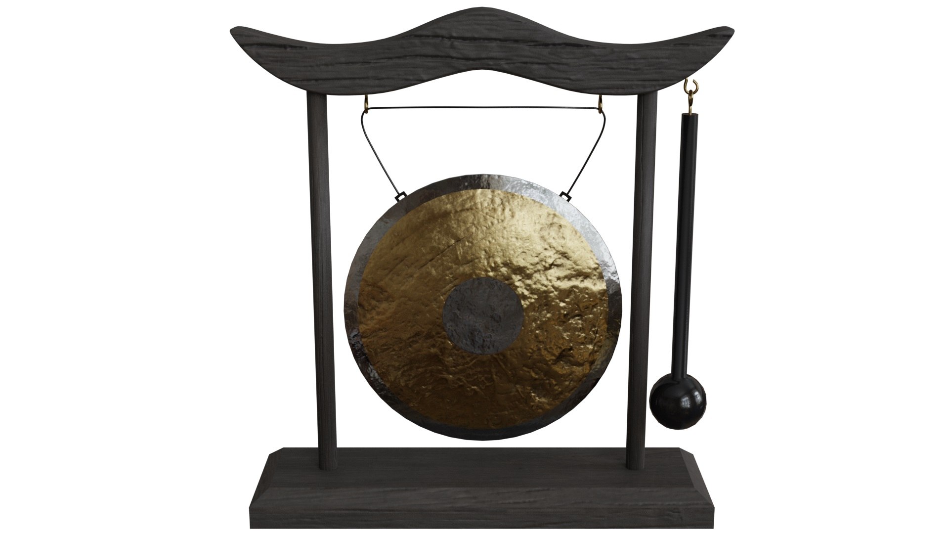 Table chinese gong model - TurboSquid 1565566