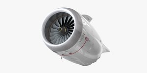 Animated Jet Engine 3D Models For Download | TurboSquid