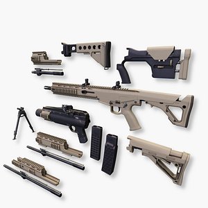 Assault Rifle 3D Models for Download | TurboSquid